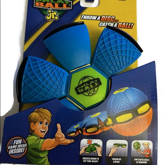WAHU | Toys | Phlat Ball Jr Throw As A Disccatch A Ball | Poshmark